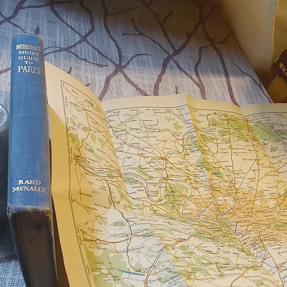 Other | 1952 Muirheads Short Guide To Paris By Rand Mcnally Booklet Hb ...